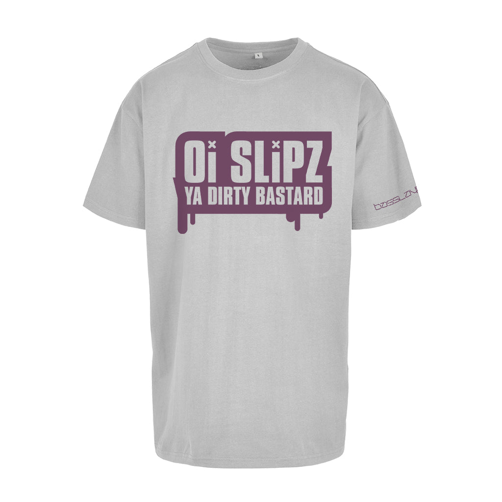 Basslayerz Oi Slipz Men's Heavy Oversized T-Shirt | Dancefloor Emporium